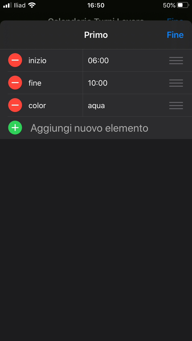 Calendario Turni Lavoro | Shortcuts Central
